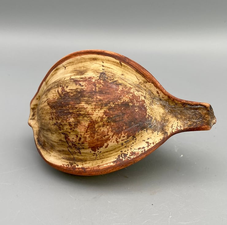 Pair of Ceramic seed pod sculptures, handmade i... - Folksy