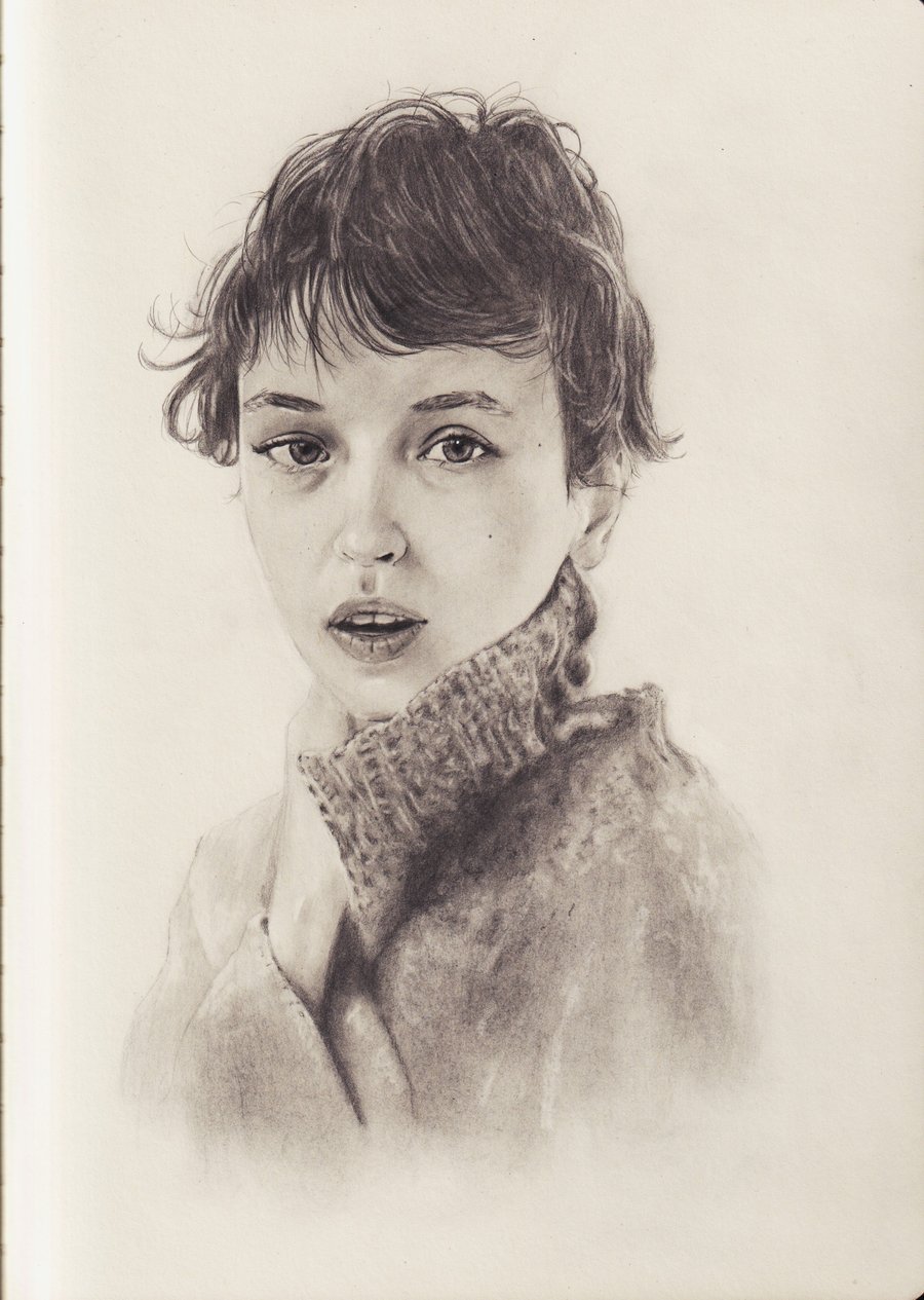 Custom Handmade Portrait Drawings - Graphite an... - Folksy
