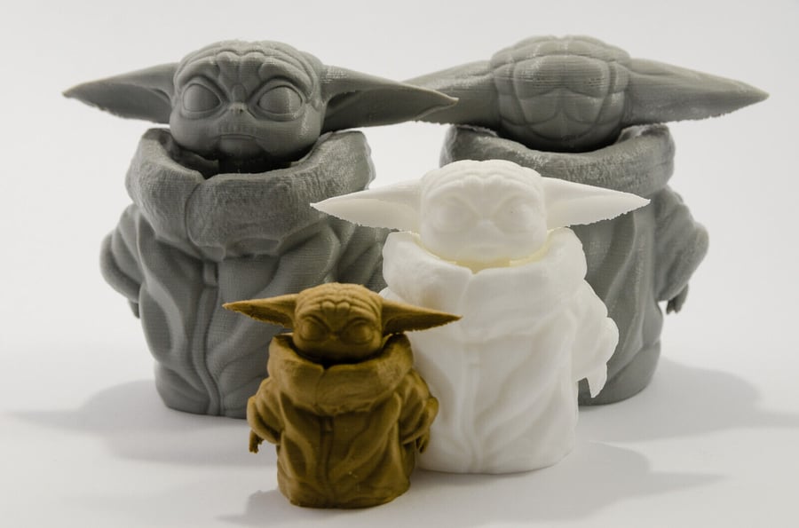 Star Wars - The Mando - Baby Yoda Grogu 3D Prin... - Folksy