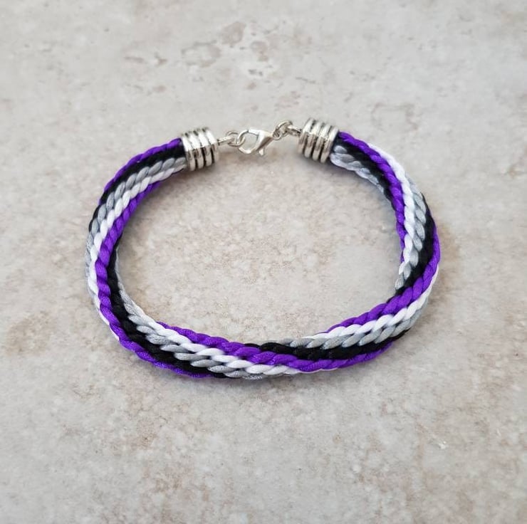 Asexual Bracelet, Ace Bracelet, Pride Bracelet,... - Folksy