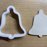 Christmas Bell Shaped Cookie Cutters - 4 Sizes - Folksy