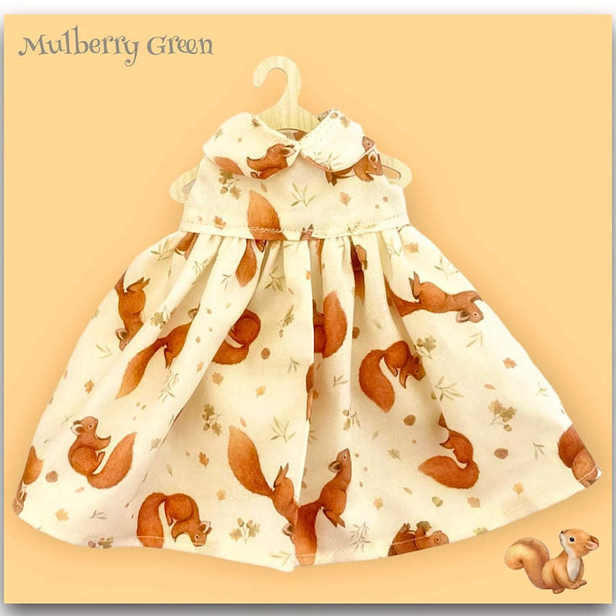 Carol - Scampering Squirrels Dress - Folksy
