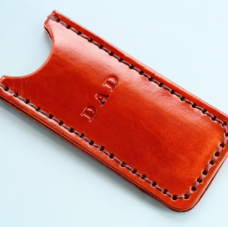 Dad Leather Comb Case, Handmade Dad Comb Case, ... - Folksy