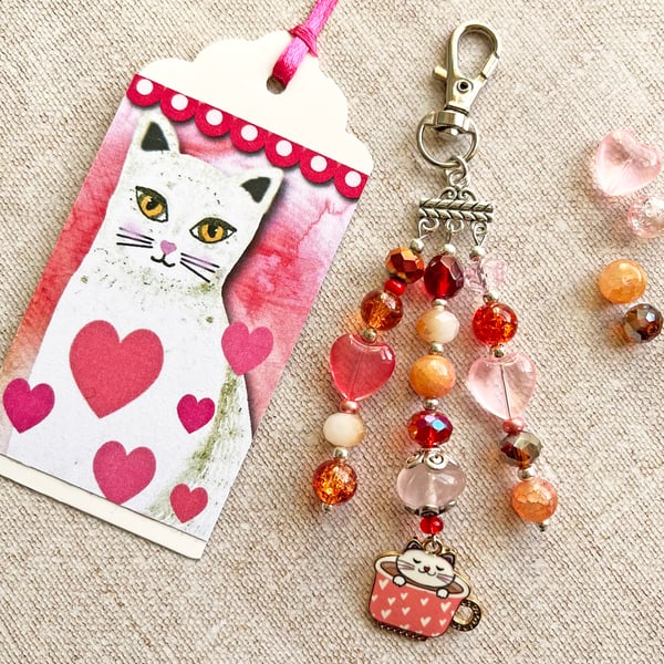 Bag charms made in the UK on Folksy