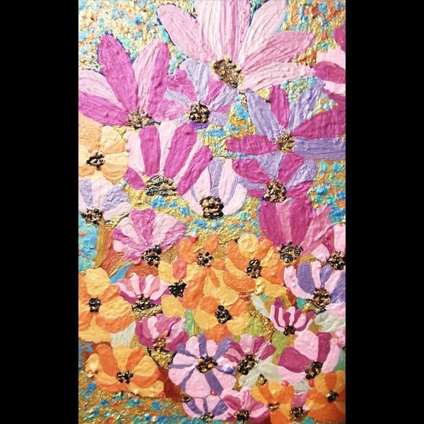 Full Bloom (Original Pearl Painting) - Folksy