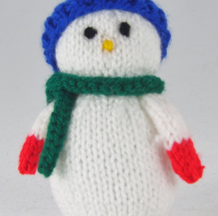 Mini Christmas Characters Knitting Pattern - Folksy