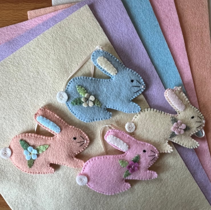 Rabbit Themed Baby Gift - Folksy
