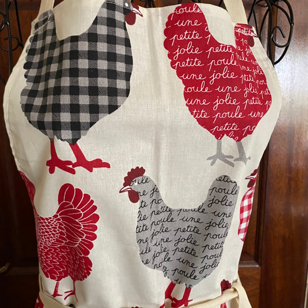 Homestead Country Kitchen APRON with fabulous H... - Folksy