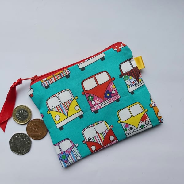 SALE Camper Van Coin Purse - Folksy