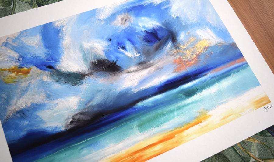 In Oceans Deep (limited edition Giclee print) - Folksy