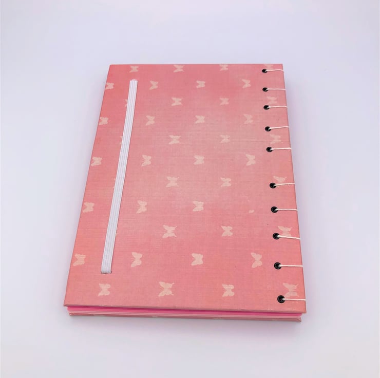 An A5 notebook for the romantic - coptic stitched - Folksy