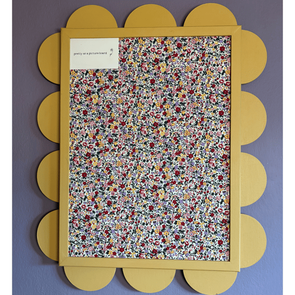 The Isla Small Luxury Handmade Notice Board - Folksy