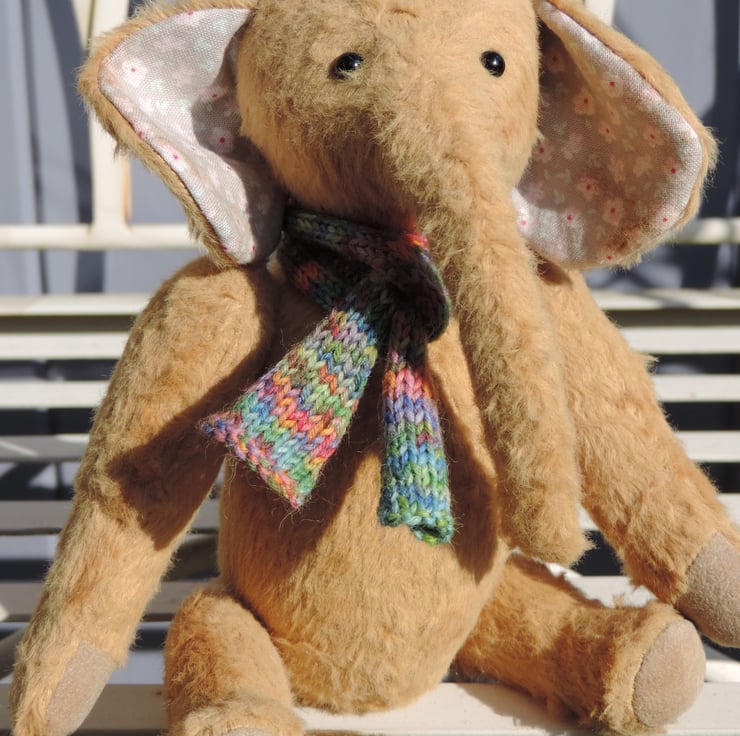 Vintage style Elephant.Handmade with love. - Folksy