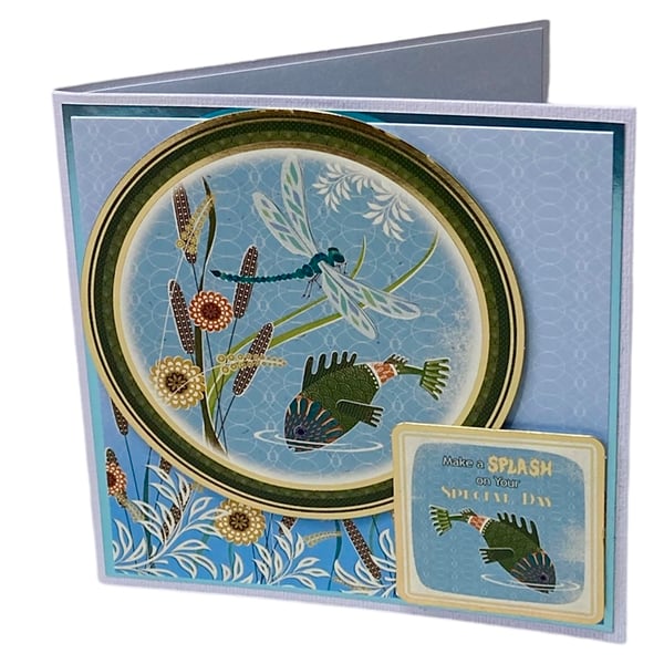 Birthday Card. River Scene Birthday Card for Hi... - Folksy