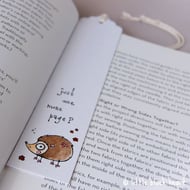 little hedgehog bookmark - Folksy