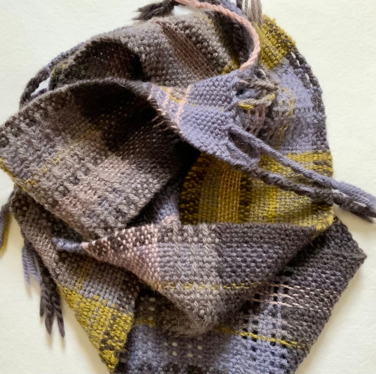 Handwoven Scarf - Folksy