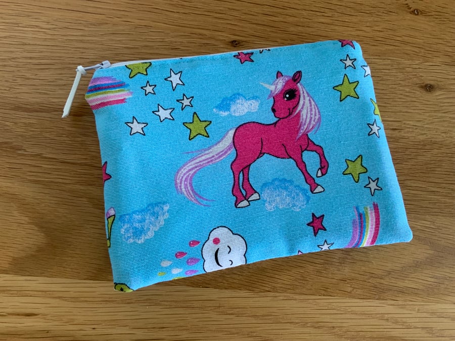 Children’s Purse, Zipped Purses, Unicorn, Small... - Folksy