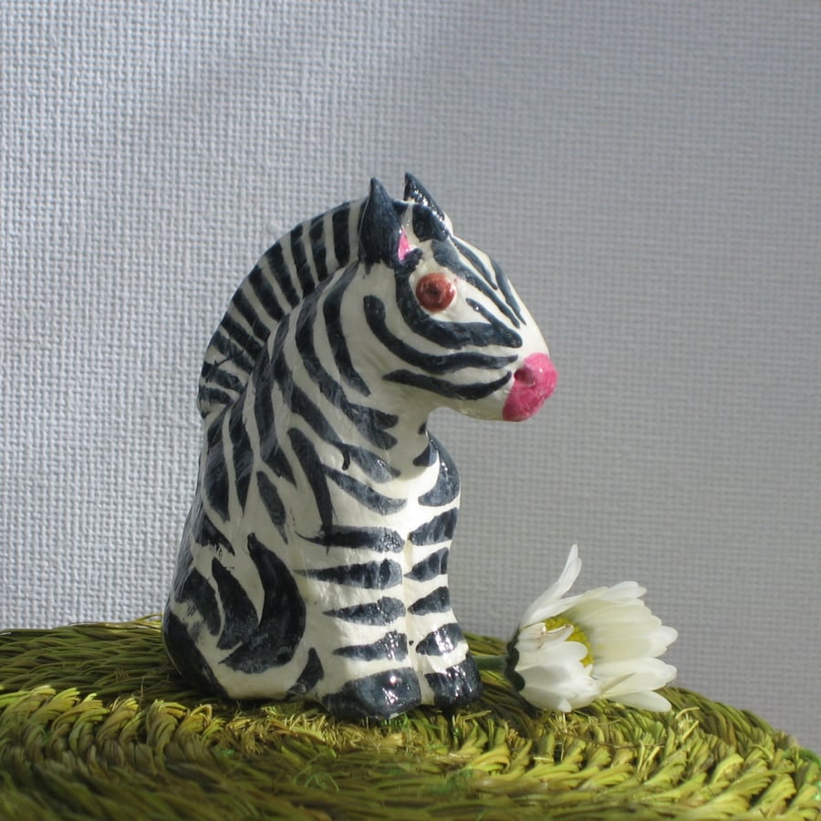 Sale! Zebra Model in Clay. Half-price! - Folksy