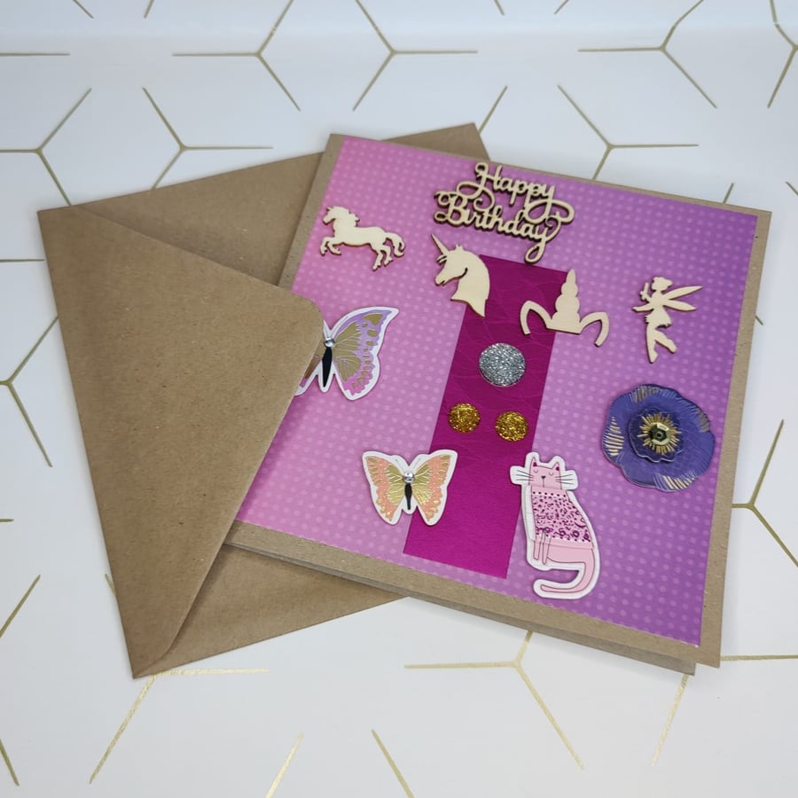 Bespoke Birthday Card - Folksy