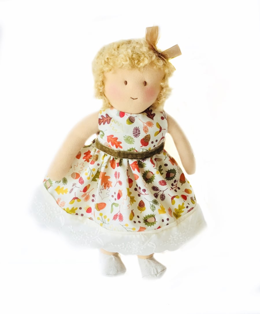 Tilly Rag Doll - Folksy