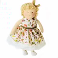 Tilly Rag Doll - Folksy
