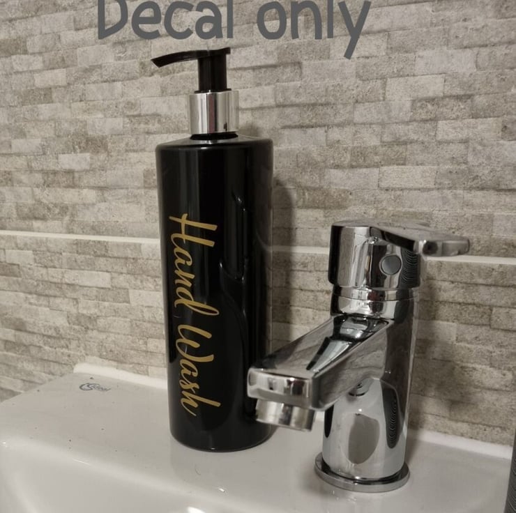 Bathroom bottle stickers Mrs Hinch labels inspi... - Folksy