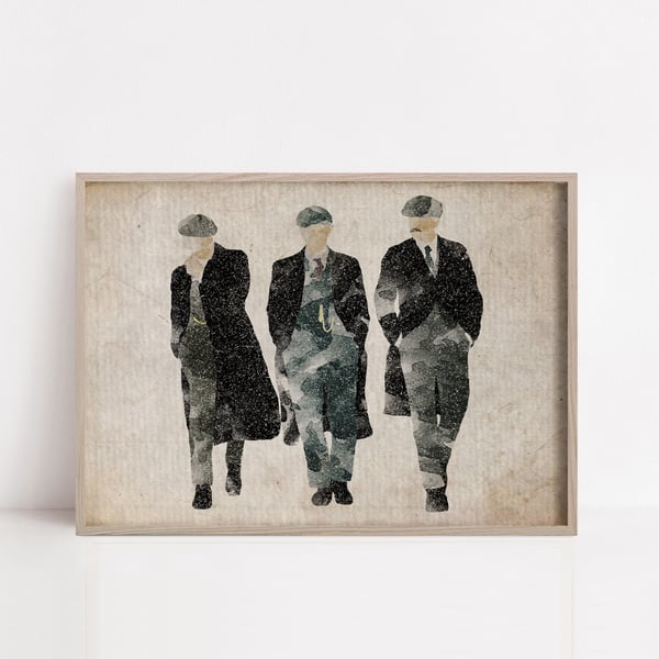 The Shelby Boys V2 - Peaky Blinders print, avai... - Folksy