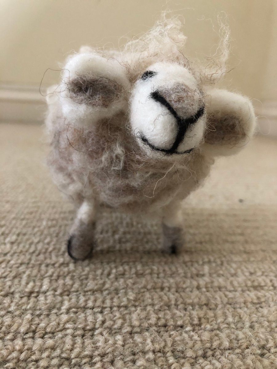 Pure Wool Needle Felled Sheep - Folksy
