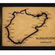 NURBURGRING NORDSLEIFE with track ELEVATION Fra... - Folksy