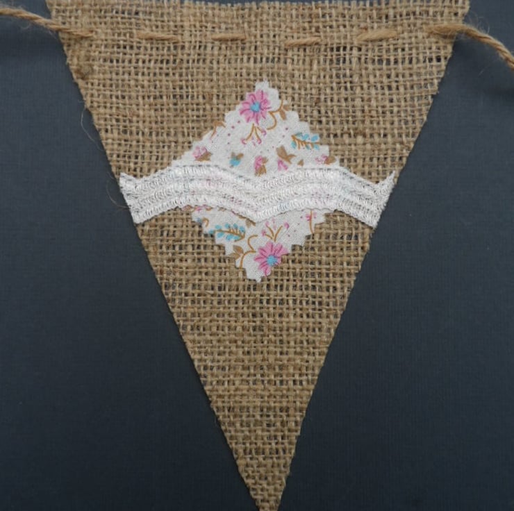 Rustic Bunting (Butterfles and Bows) - Folksy