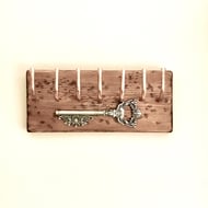 Copper Hooks on Salvaged Timber, Keyhooks, Orna... - Folksy