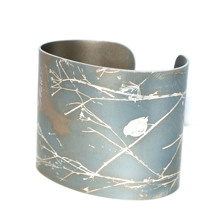 Little sparrow poetry cuff - Folksy