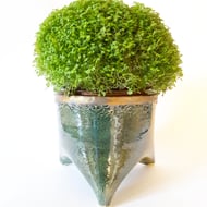 Three legged Ceramic Plant Pot Holder - Folksy