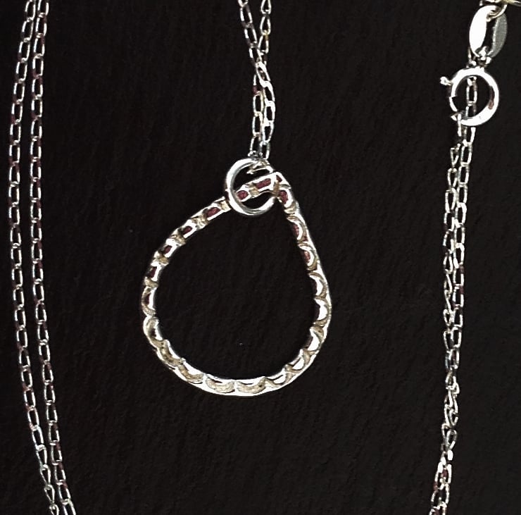 Handmade Sterling Silver Pendant Necklace - UK... - Folksy