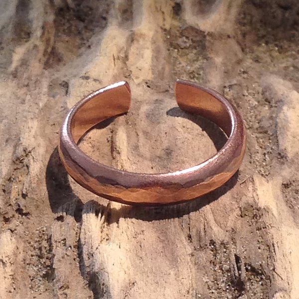 Handmade Open Copper Ring - UK Free Post - Folksy