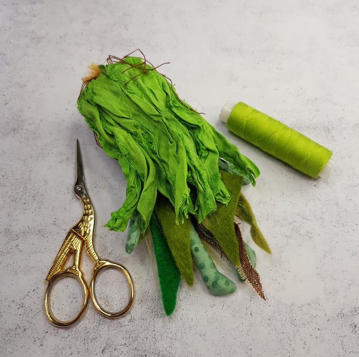 Jenny Greenteeth Miniature Art Doll - Folksy
