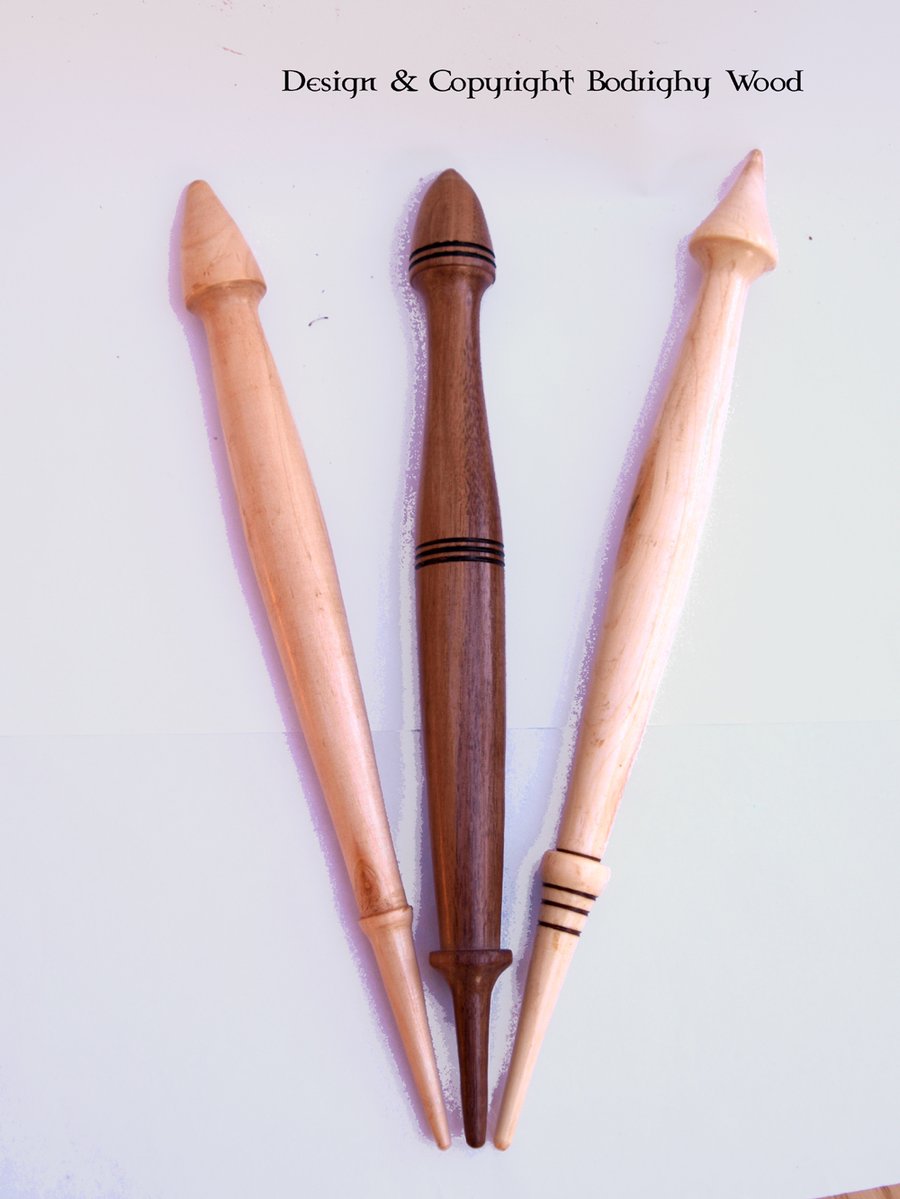 Bulgarian style spindle - Folksy