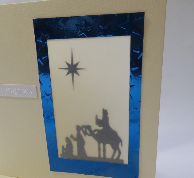 3 Kings Christmas card - Folksy