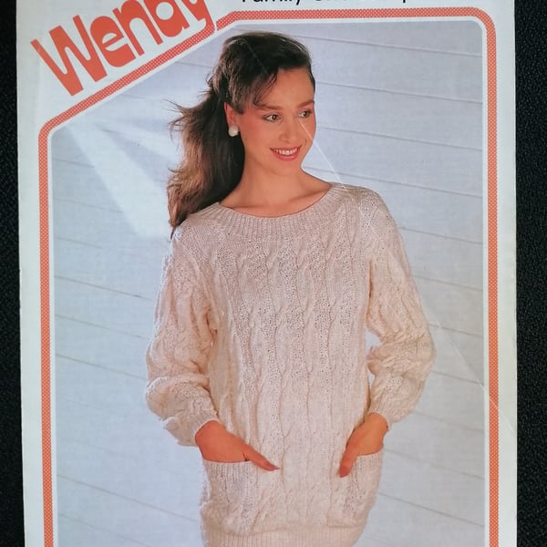 knitting pattern Wendy 2614 - Folksy