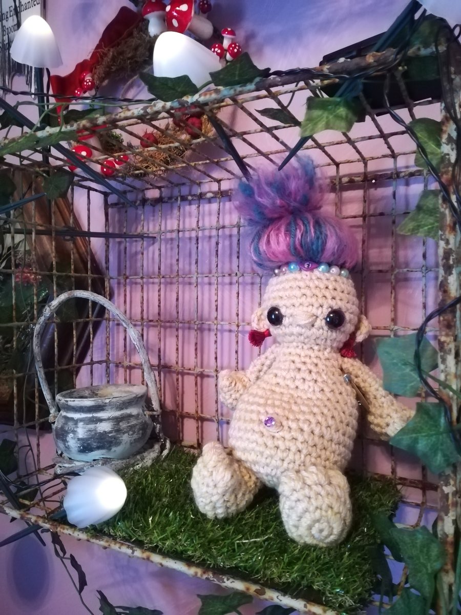 Crochet Amigurumi Troll - Folksy