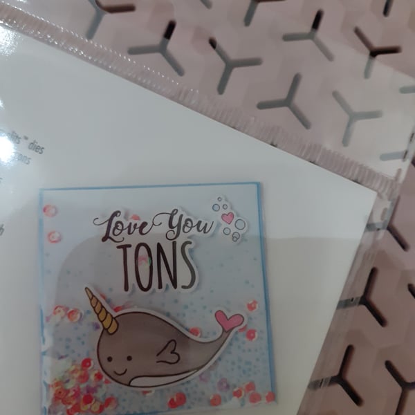 Sizzix Love You Tons dies and stamps - Folksy