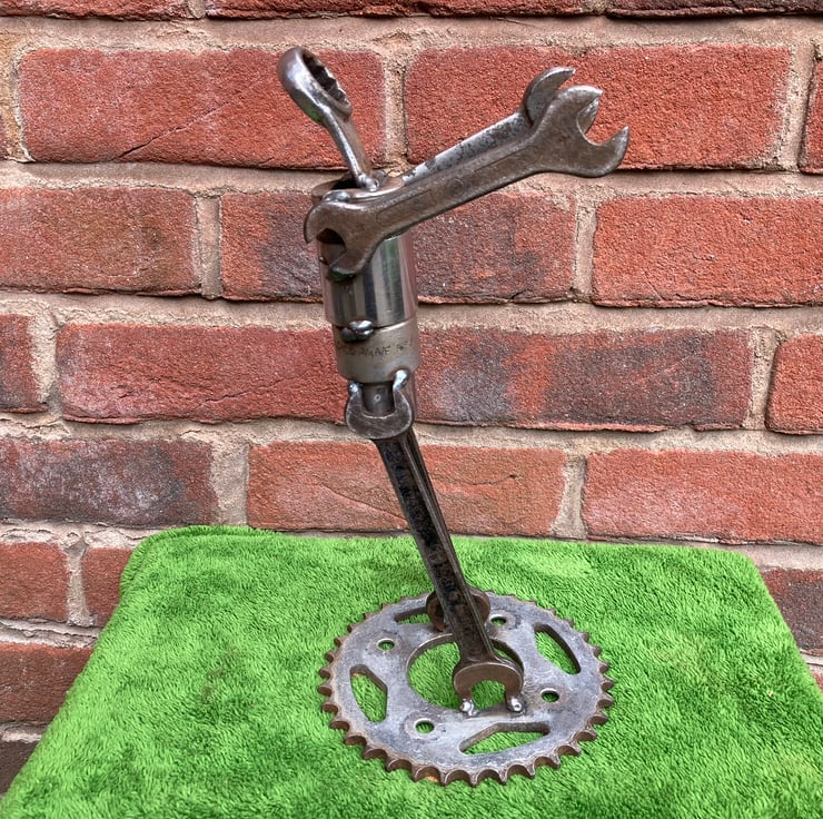 Phone Stand, Socket Man made from Repurposed Ol... - Folksy