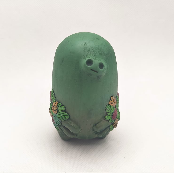 Forest Spirit Figure Mixed Media Fantasy Art B - Folksy