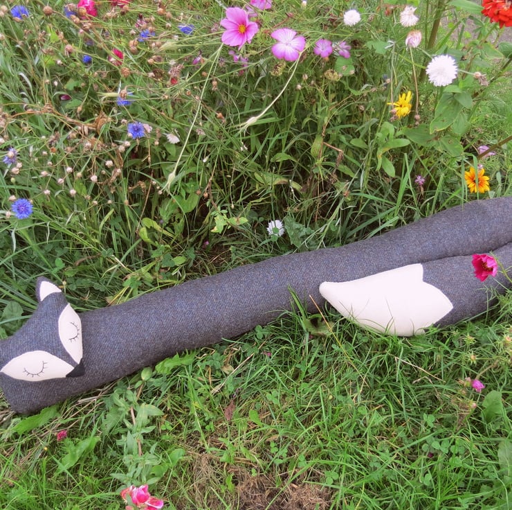 Long fox. An extra long draught excluder made ... - Folksy