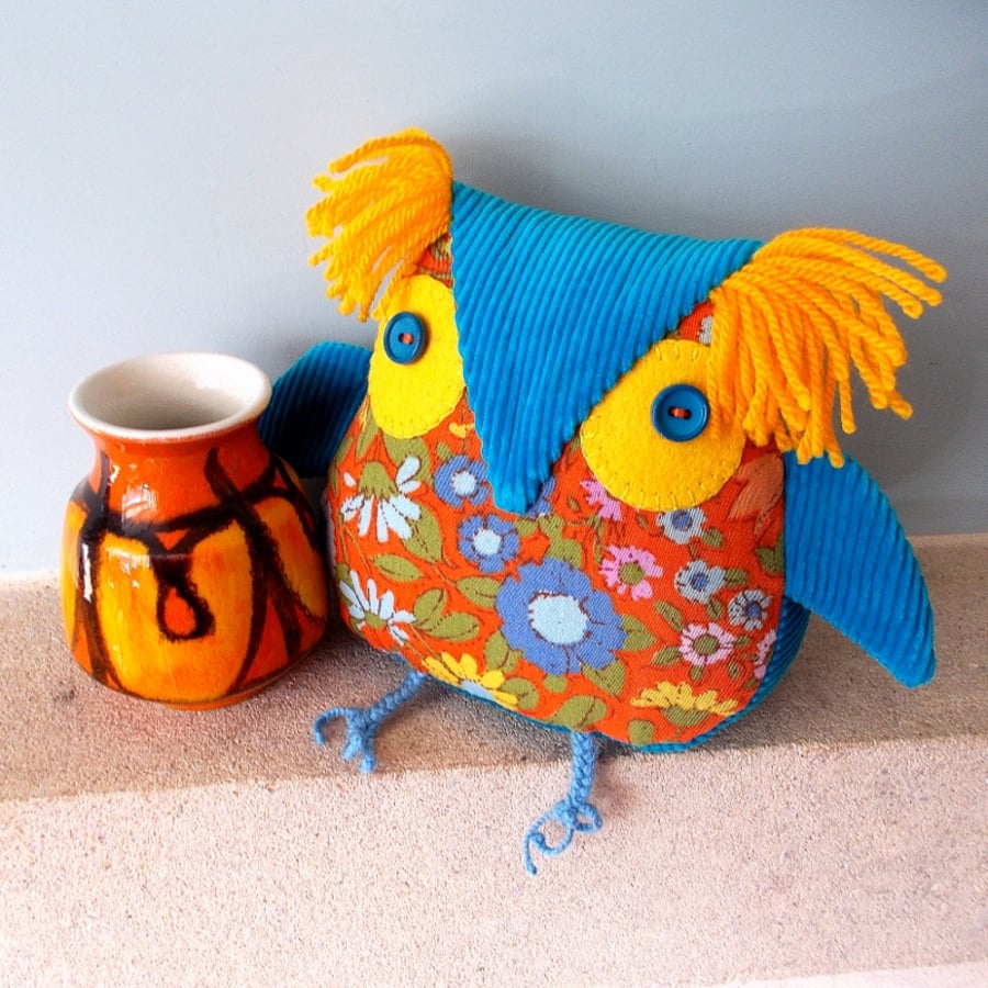 Owl 'tastic Daisy Owl - Folksy