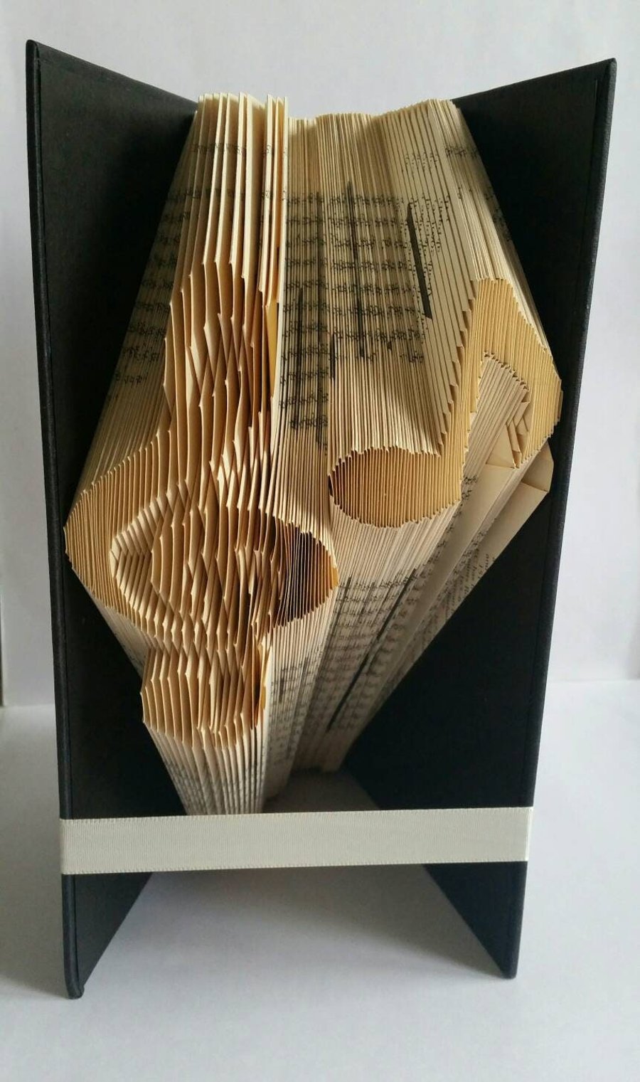 Treble clef and note book fold,Music book fold,... - Folksy