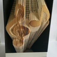 Treble clef and note book fold,Music book fold,... - Folksy