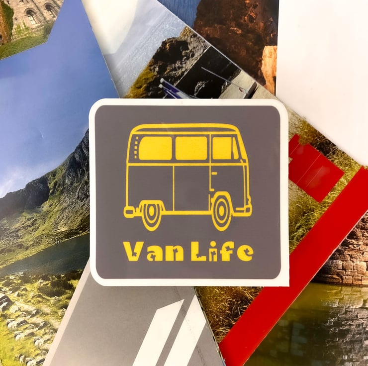 Van Life Sticker Campervan, Bumper, Window, Lap... - Folksy
