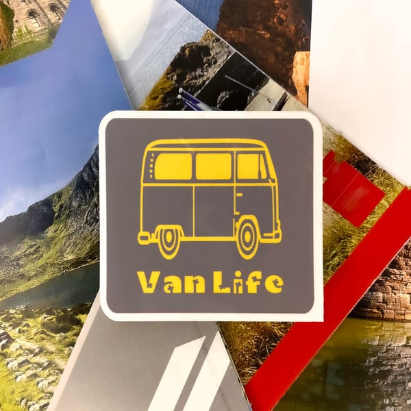 Van Life Sticker Campervan, Bumper, Window, Lap... - Folksy