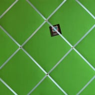 Handmade Bespoke Memo Notice Board With Green F... - Folksy